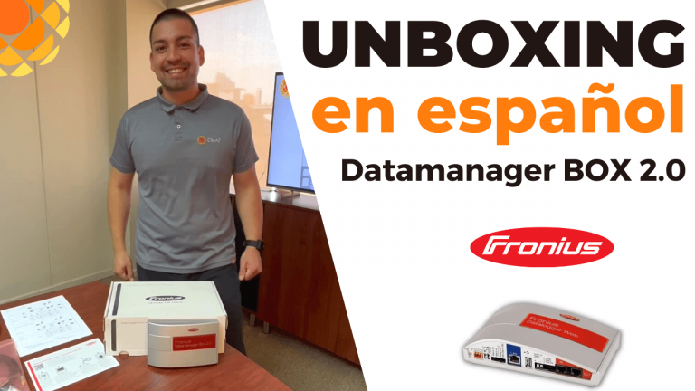 Fronius Datamanager Box 2.0 - Unboxing en Español - EMAT Chile