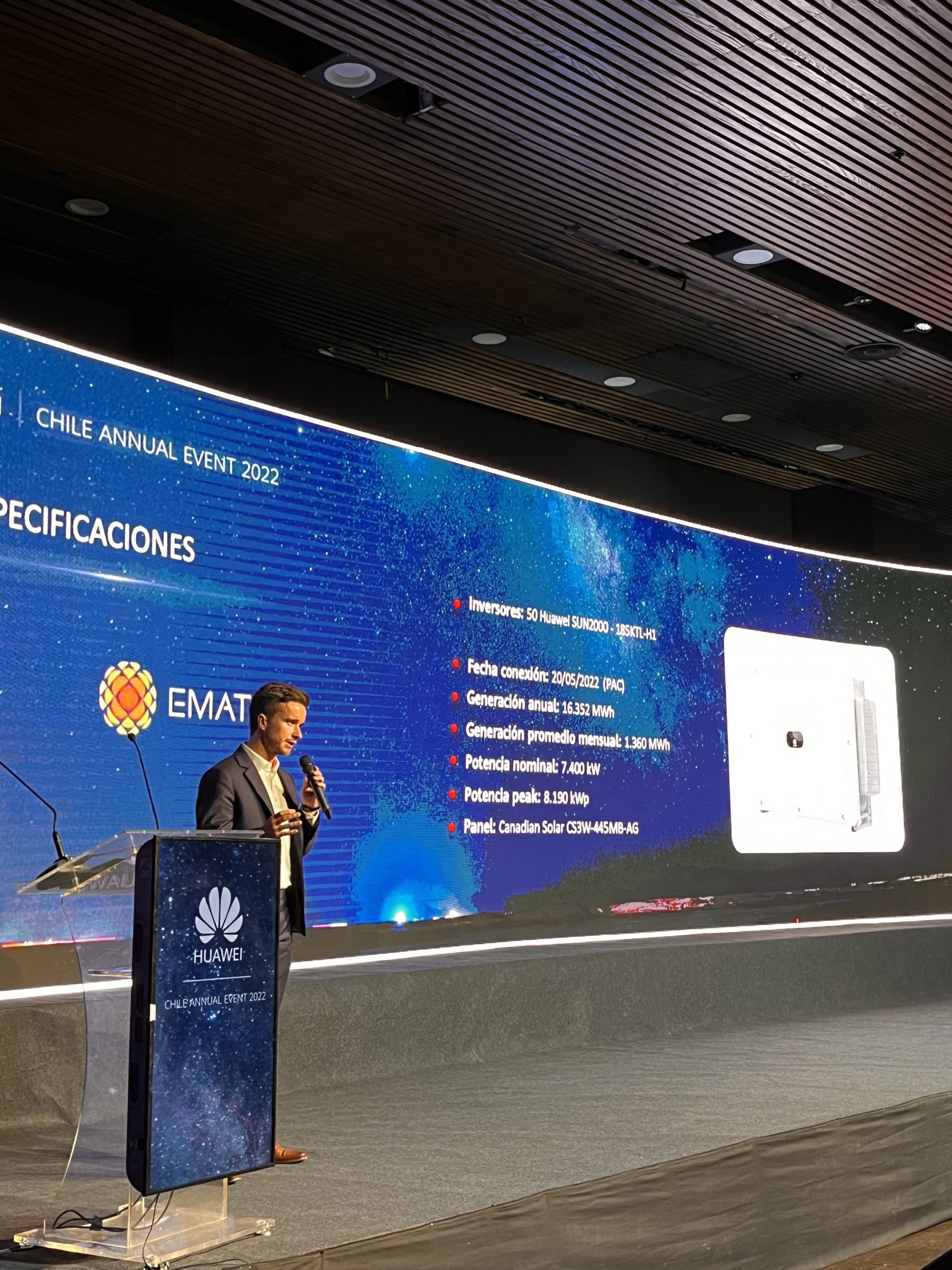 EMAT en el Huawei Annual Event 2022 - EMAT Chile