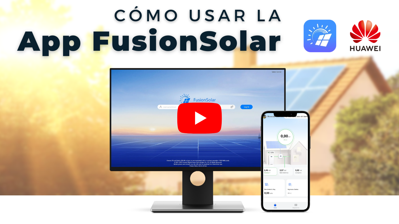 Cómo Usar App FusionSolar de Huawei - EMAT Chile