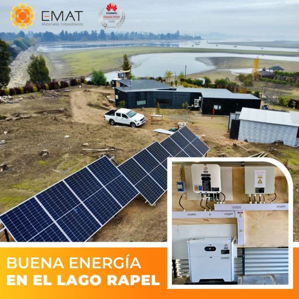 Energía Solar Híbrida: Innovación en el Lago Rapel - EMAT Chile