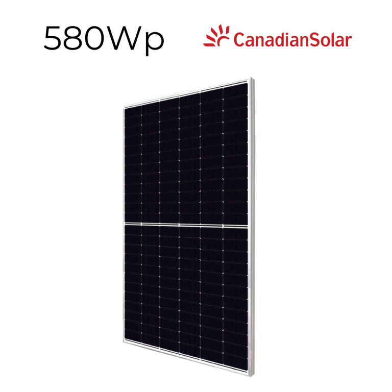 Panel Solar Bifacial de 580Wp Canadian Solar