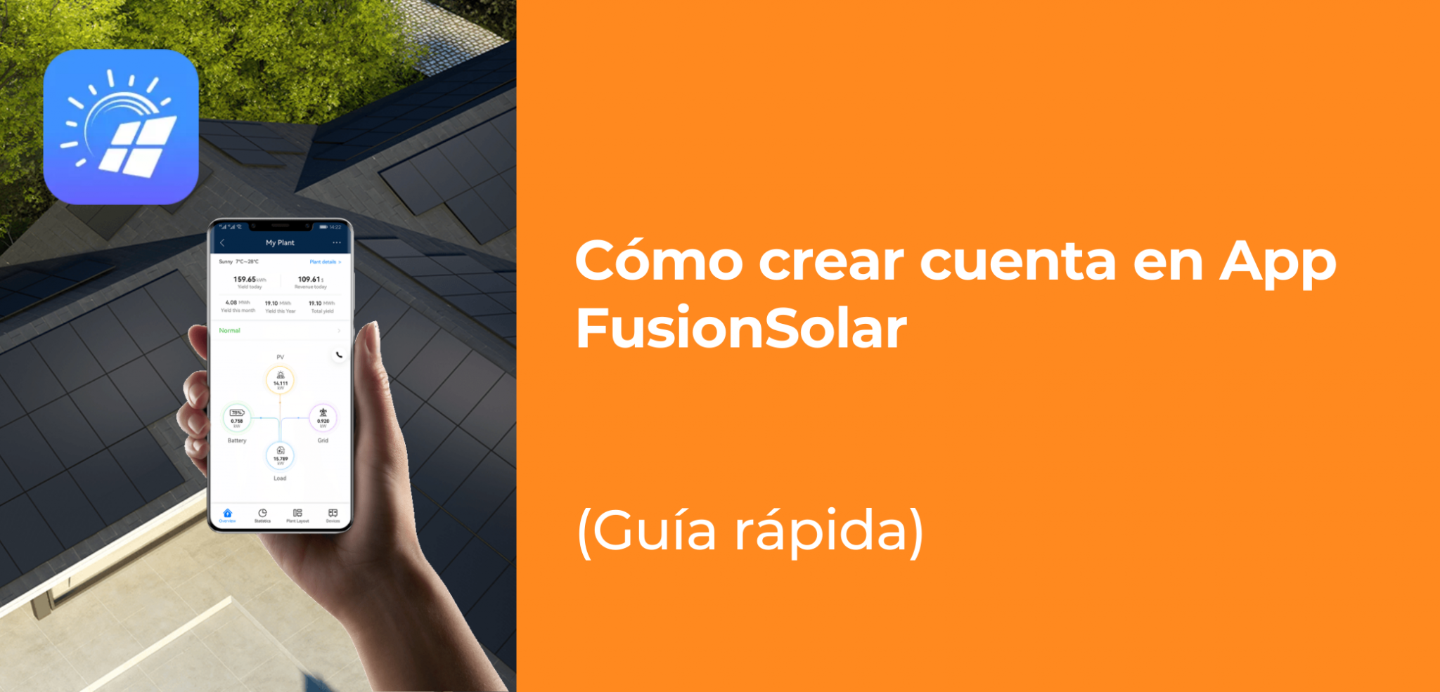 Cómo crear cuenta en App FusionSolar (Guía rápida) - EMAT Chile