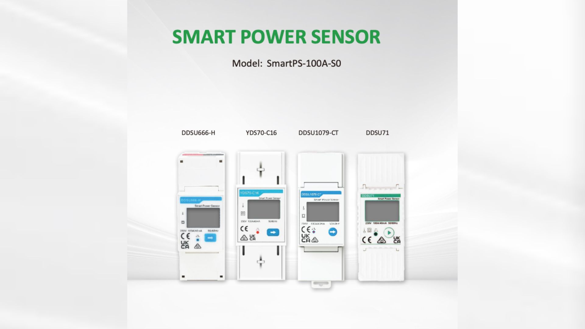 Versiones de Smart Power Sensor (Monofásicos y Trifásicos)